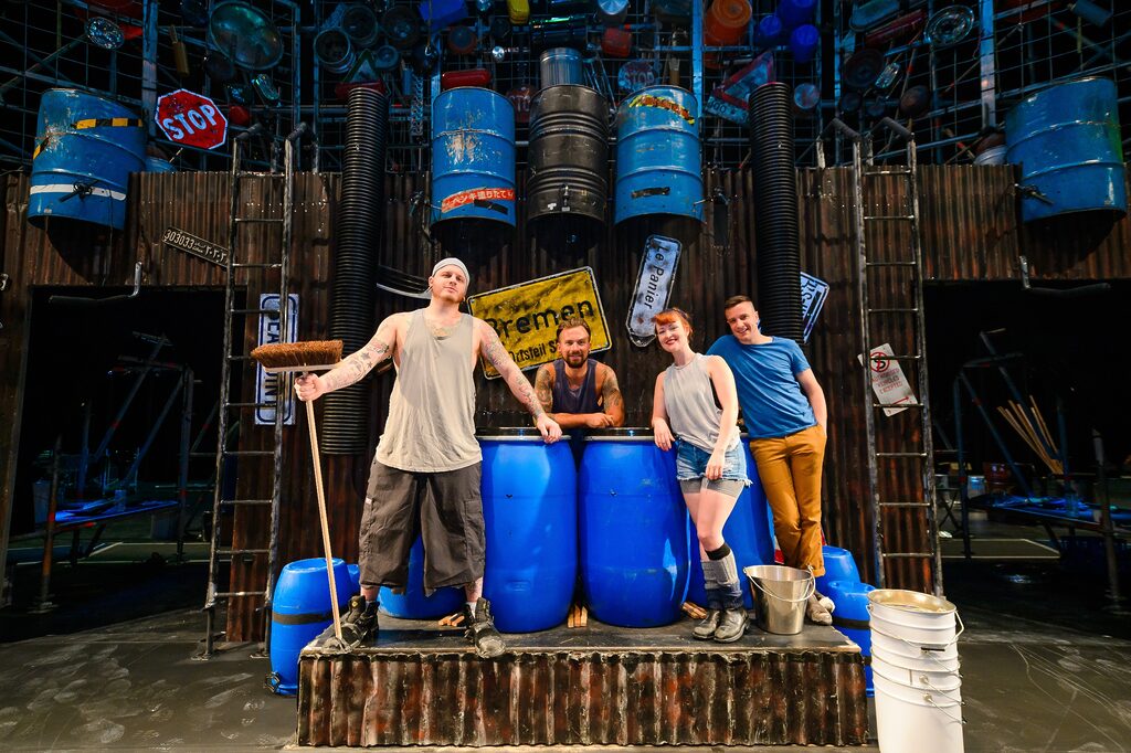 Smashing Fun on STOMP Backstage Tour - Macau Closer